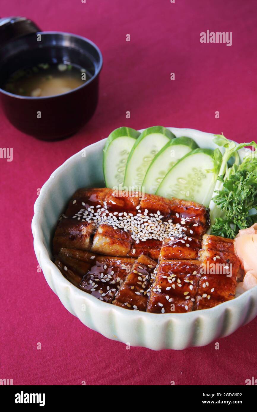 Japan asia eel fish unagi hi-res stock photography and images - Alamy