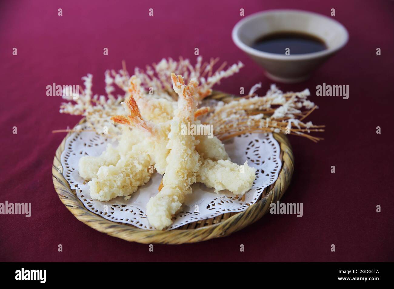 Tempura Japanese Food Stock Photo - Alamy