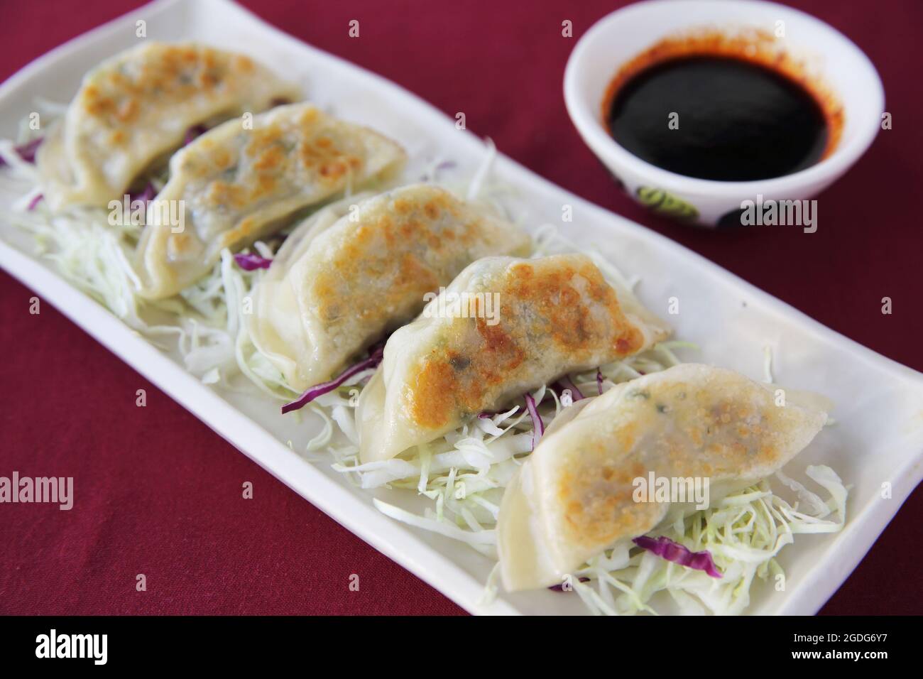 Gyoza plate hi-res stock photography and images - Alamy