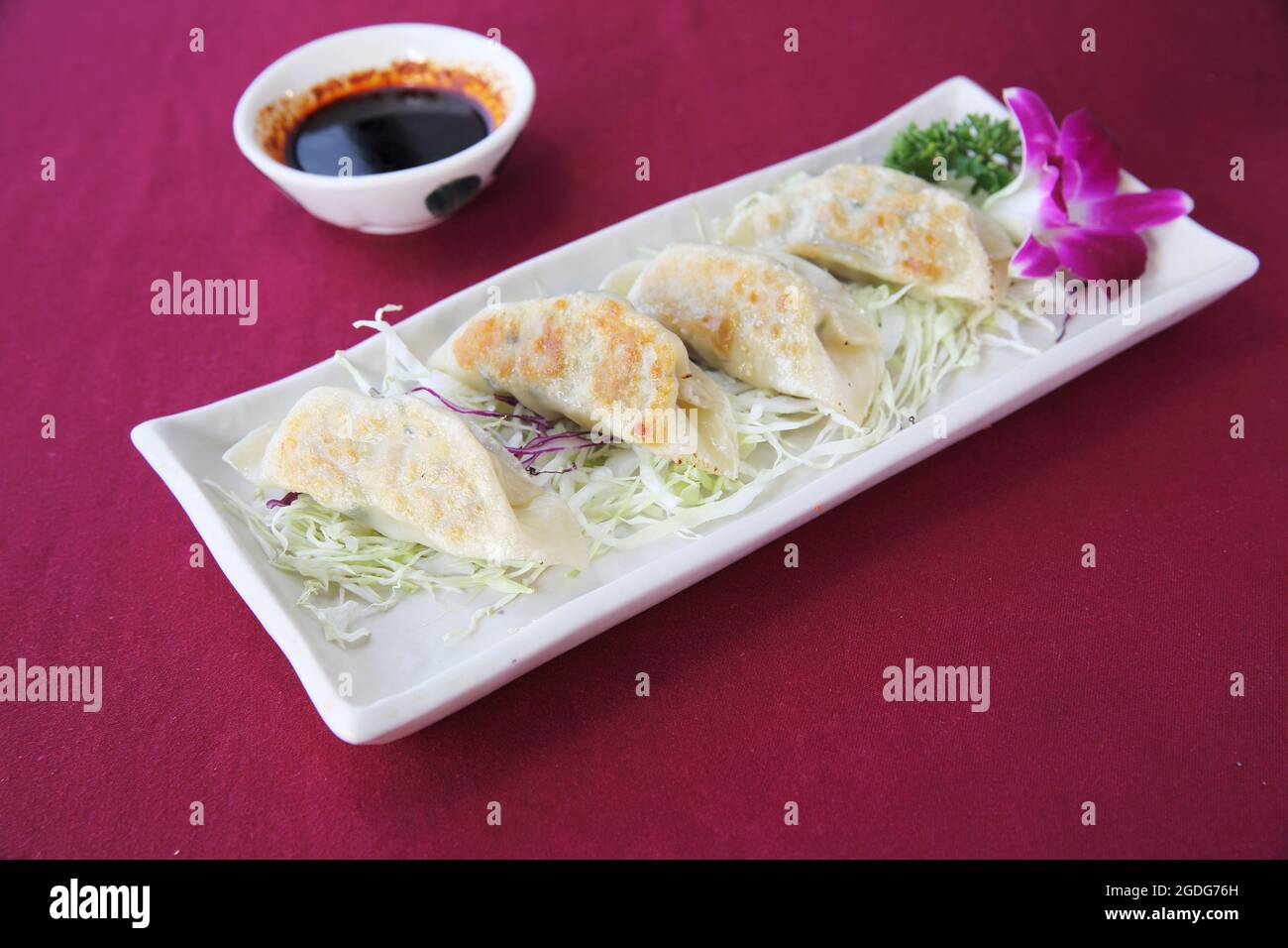 Gyoza plate hi-res stock photography and images - Alamy