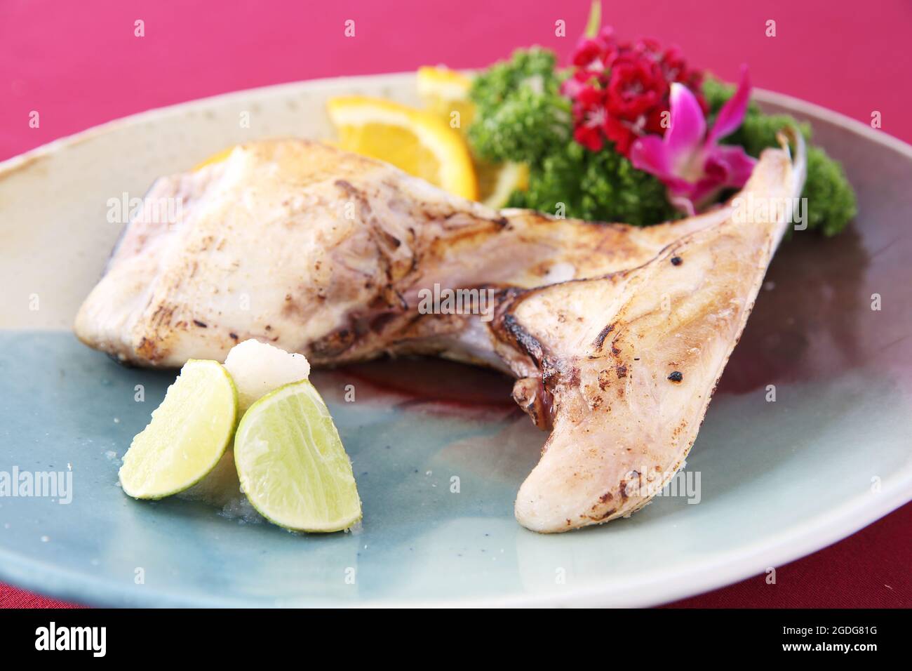 Grill Black cod japanese style Stock Photo - Alamy