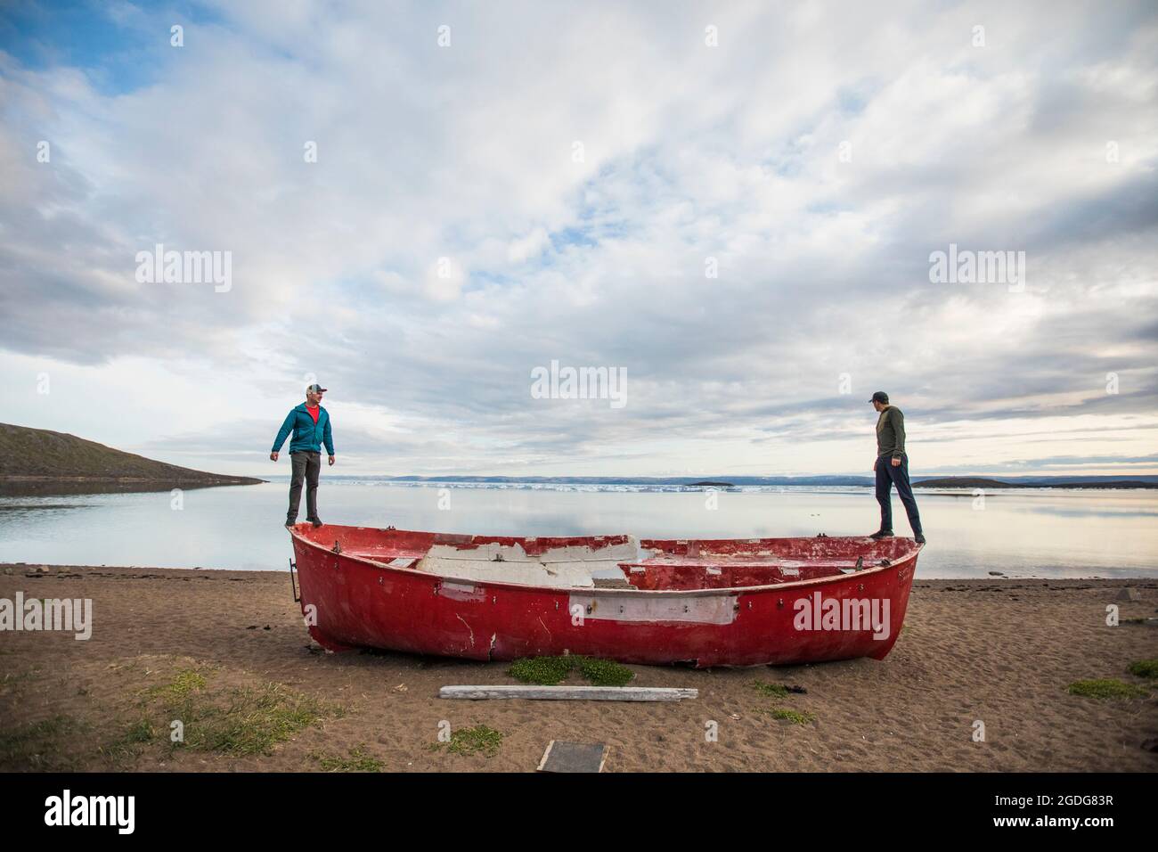 Two men stand hi-res stock photography and images - Alamy