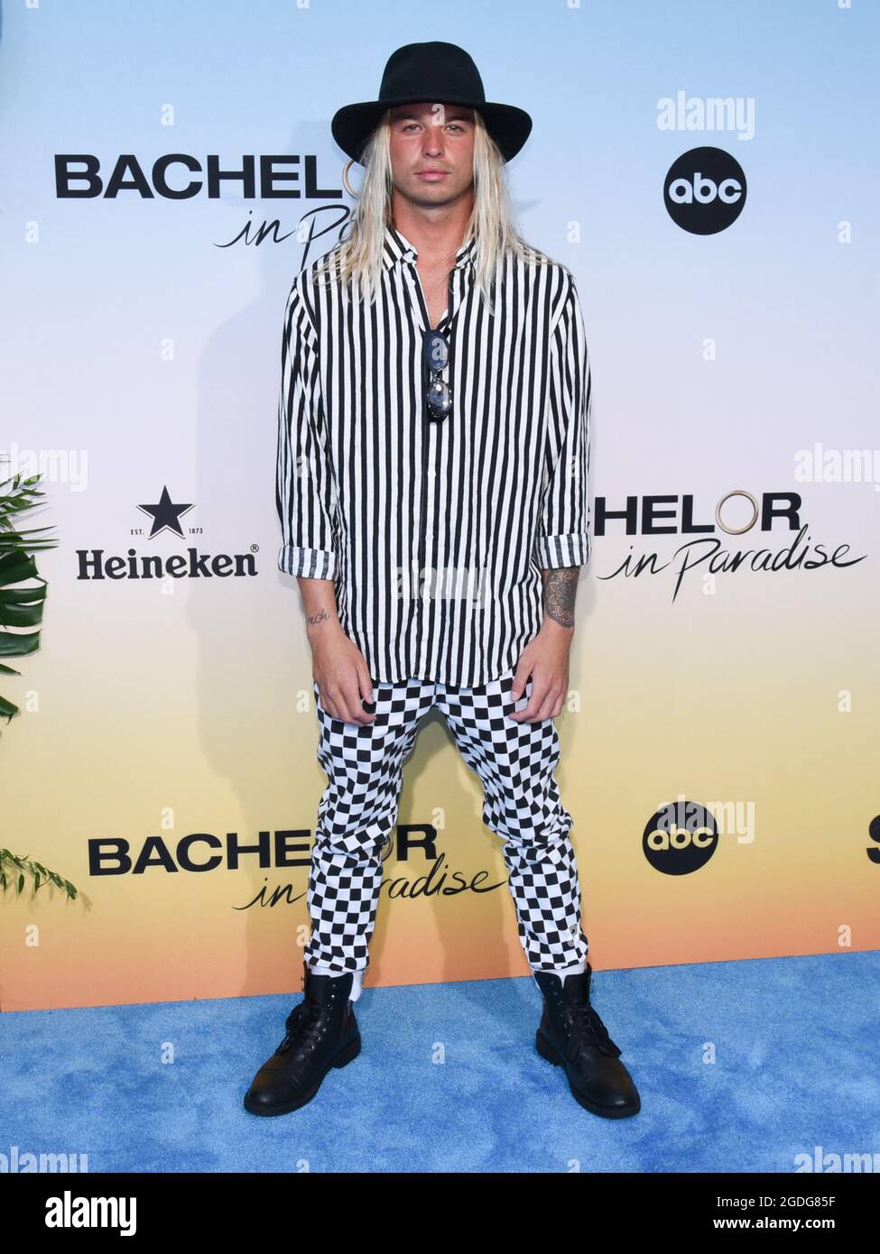 August 12, 2021, Santa Monica, California, USA: Austin Clouse attends ...