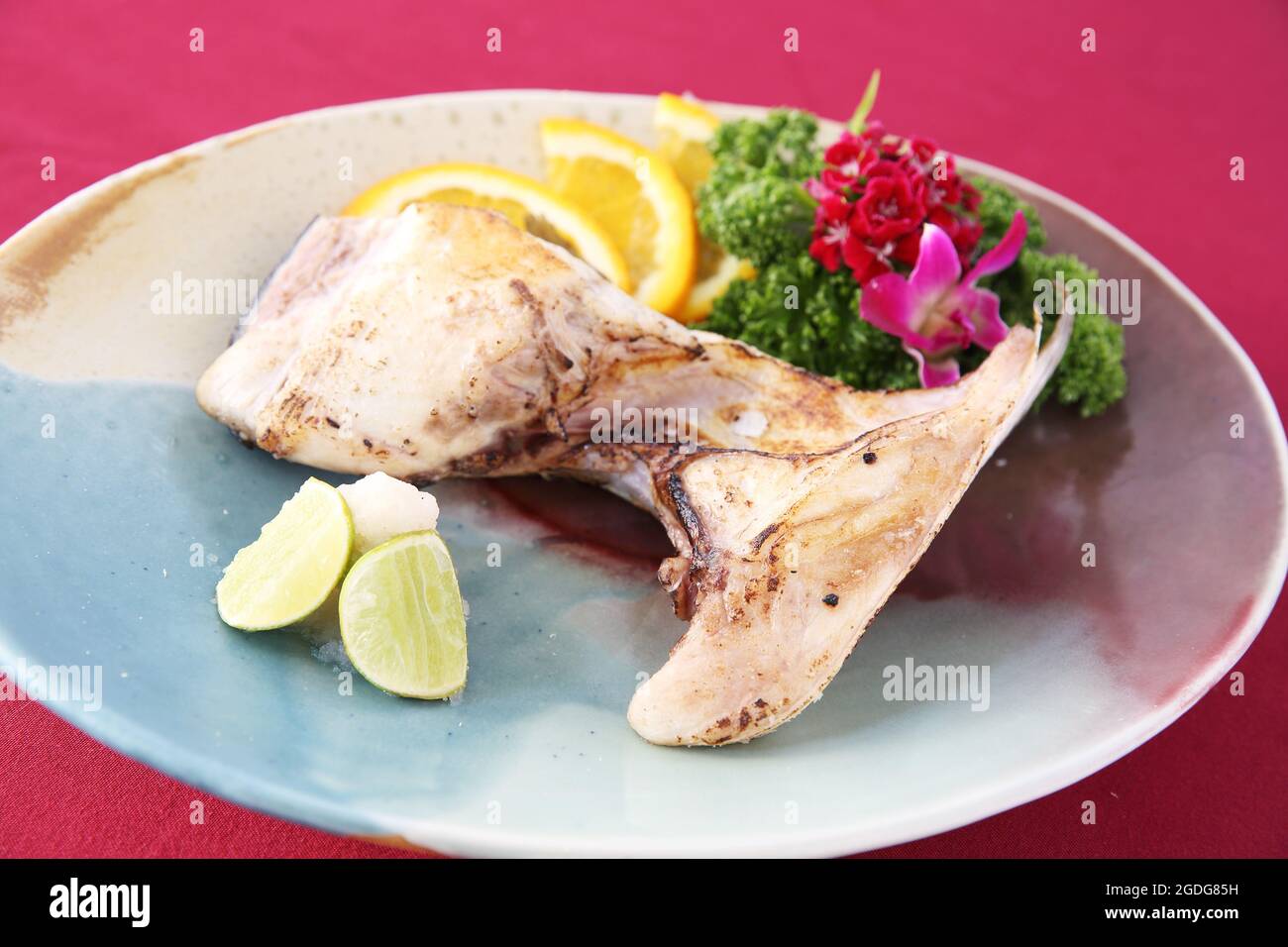 Grill Black cod japanese style Stock Photo - Alamy