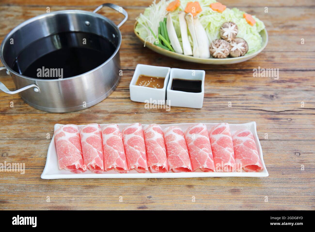 beef shabu shabu Stock Photo - Alamy