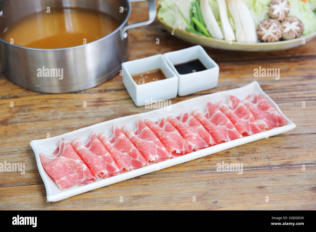 beef shabu shabu Stock Photo - Alamy
