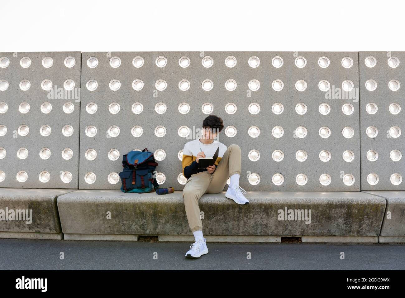 Working drawing of backpack hi-res stock photography and images - Alamy