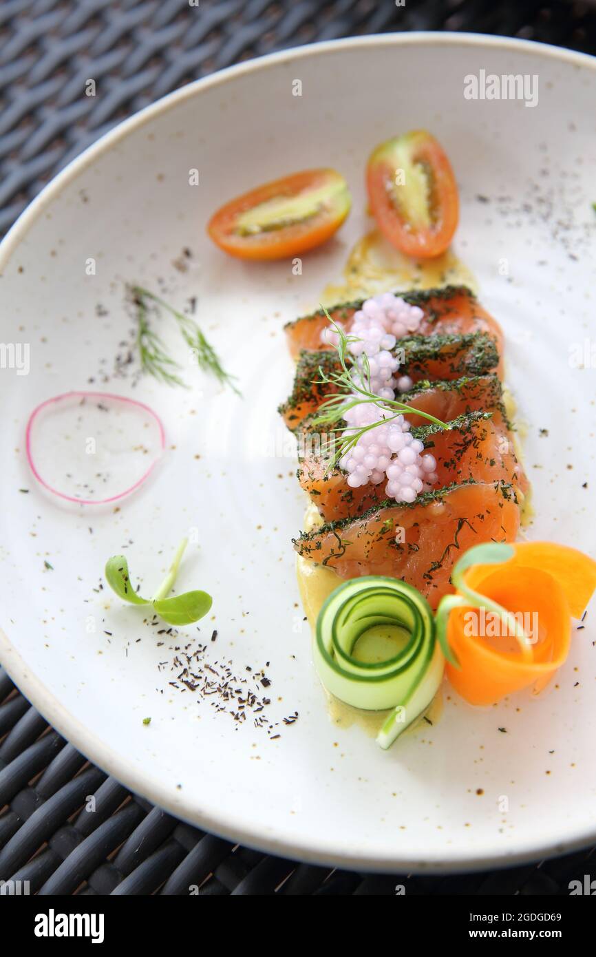 Eating gravlax hi-res stock photography and images - Alamy