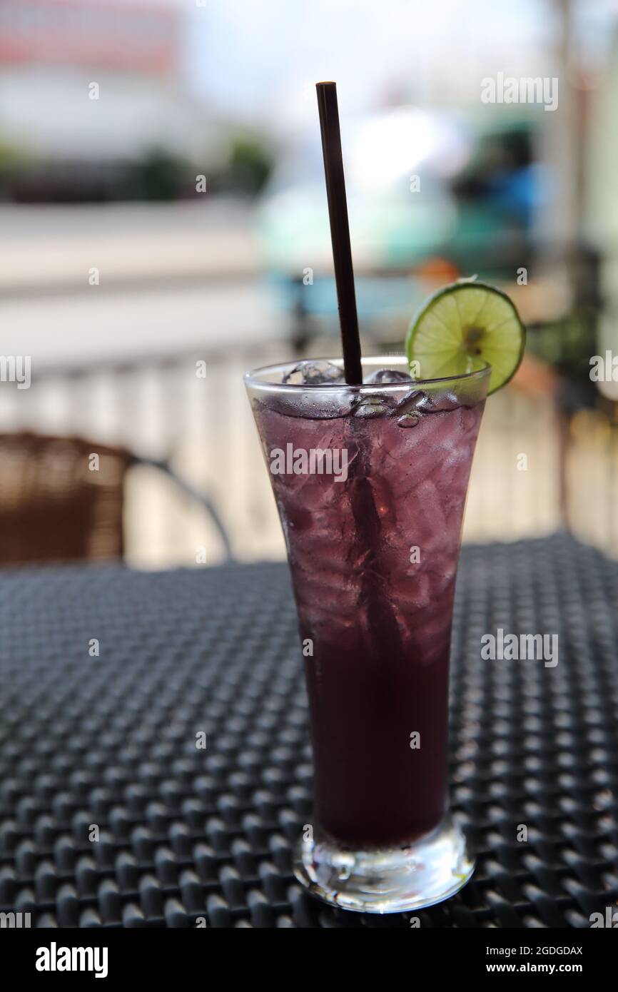 Soda water grapes ice hi-res stock photography and images - Alamy