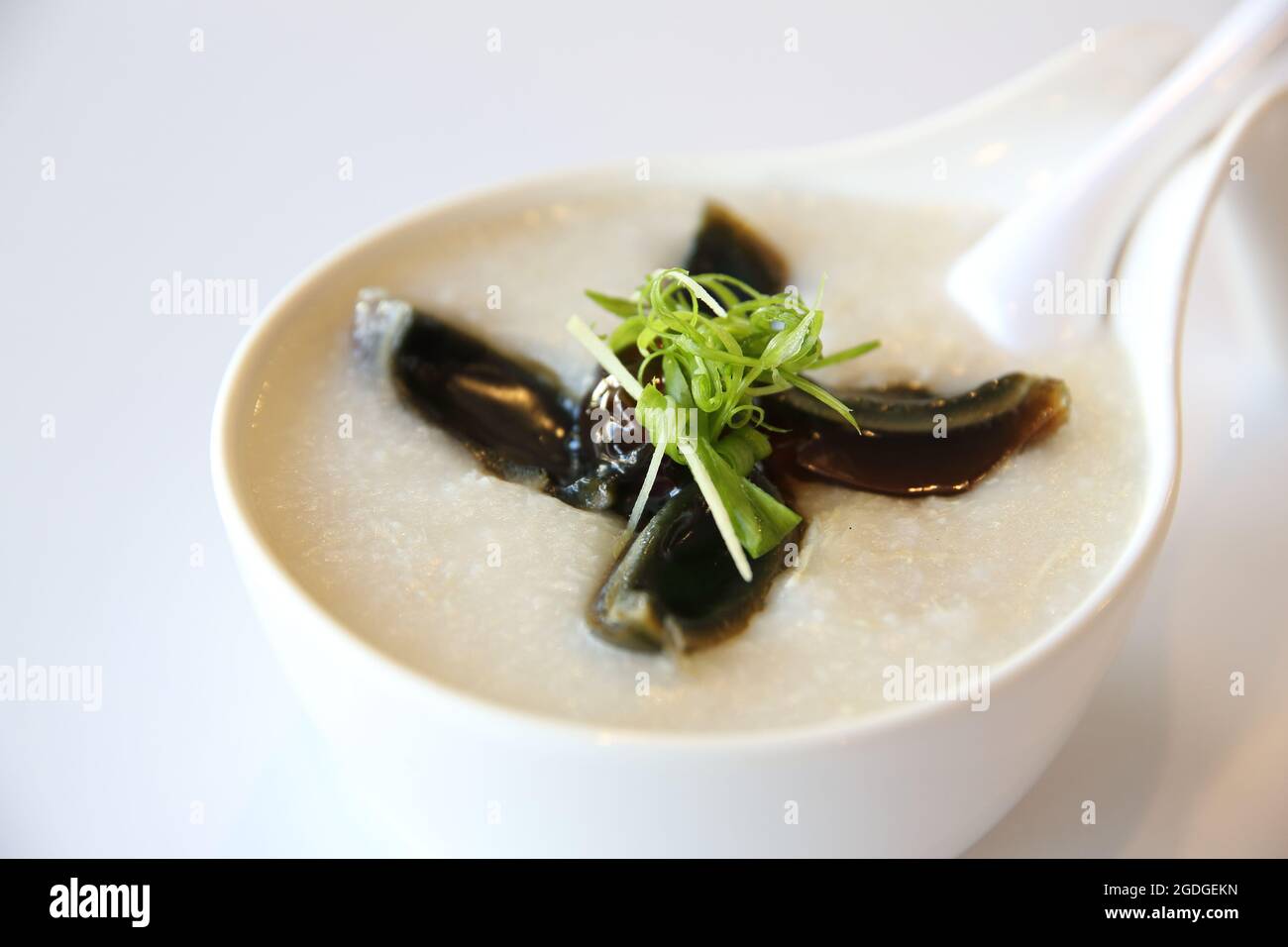 Hong kong food rice porridge Stock Photo - Alamy
