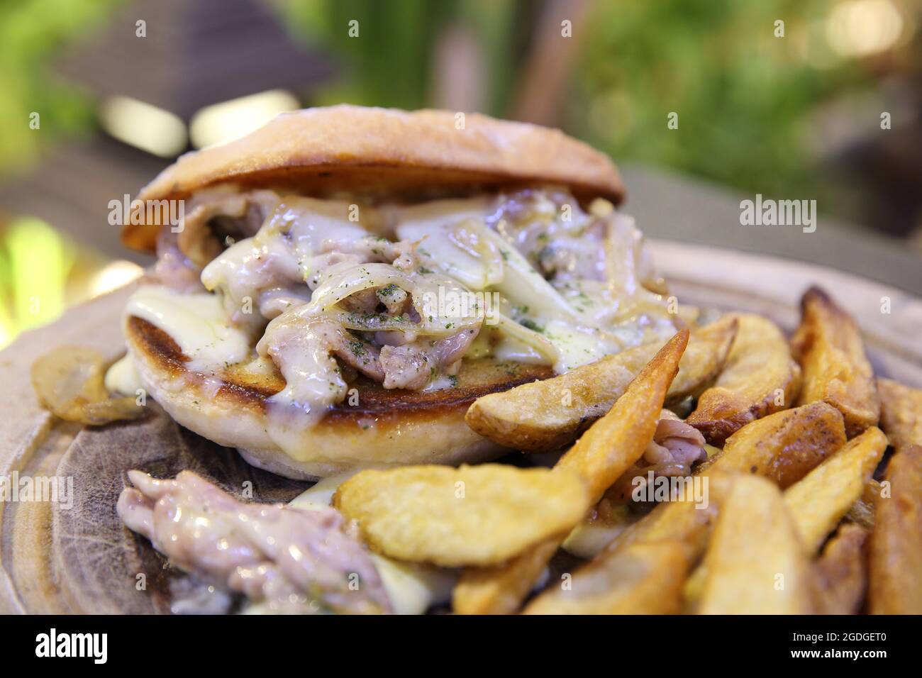 beef teriyaki sandwich Stock Photo - Alamy