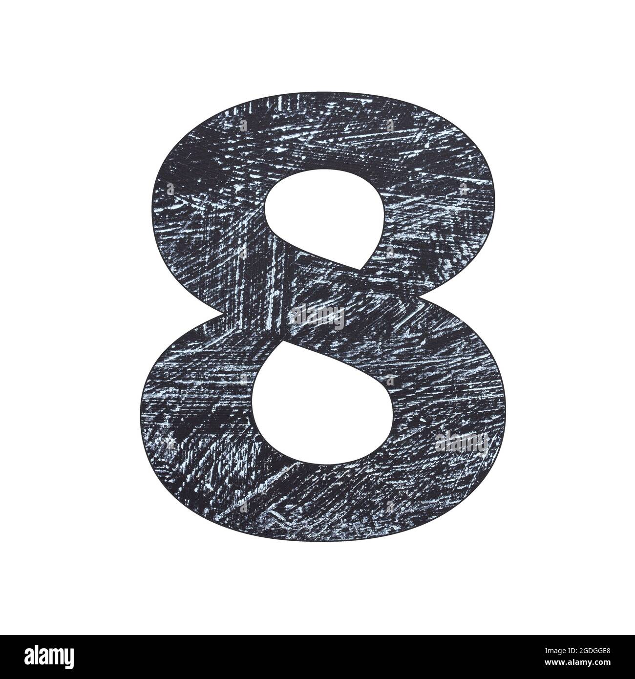 Number blackboard Cut Out Stock Images & Pictures - Alamy