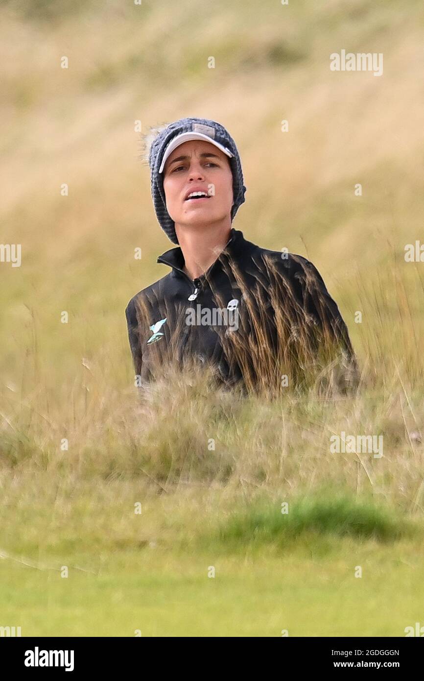 Italy's Giuila Molinaro on the 11th hole during day two of the Trust ...