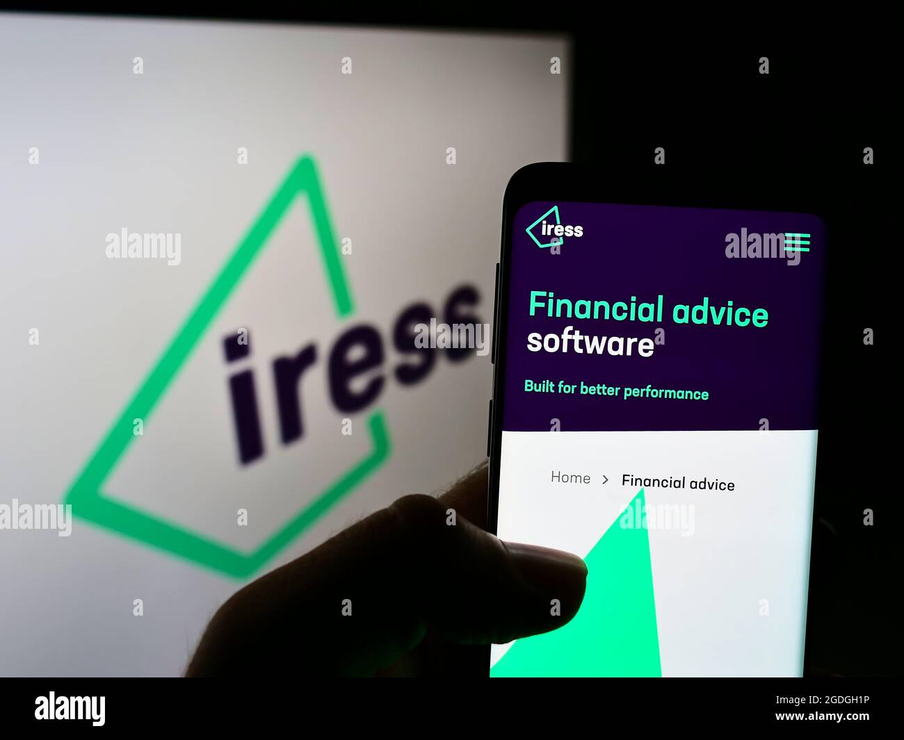 Iress logo hi-res stock photography and images - Alamy