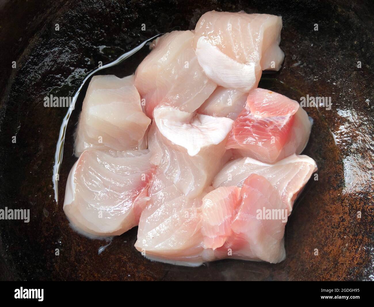 Cooked Shark Meat