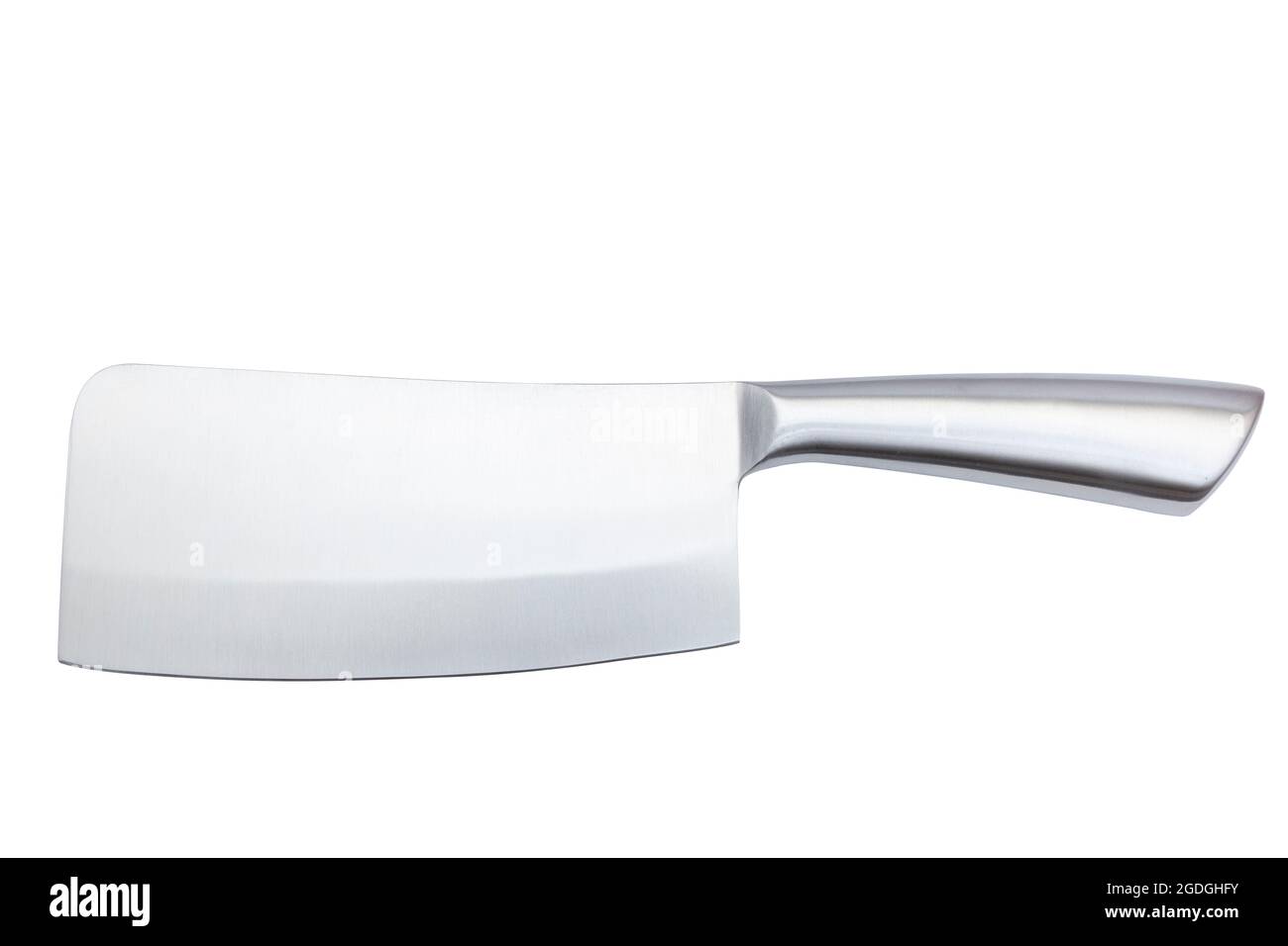 Professional stainless steel meat cleaver - heavy, durable meat chopper ...