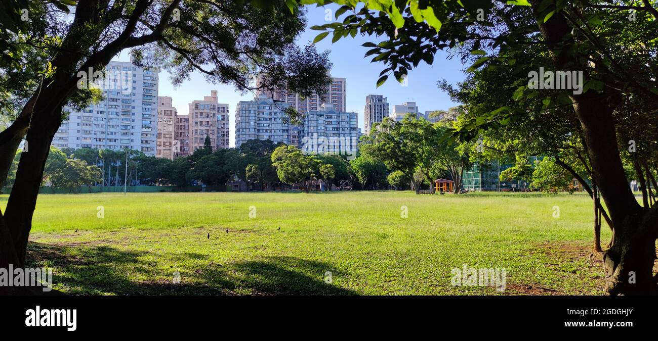 The park in linkou new taipei city, Taiwan Stock Photo - Alamy