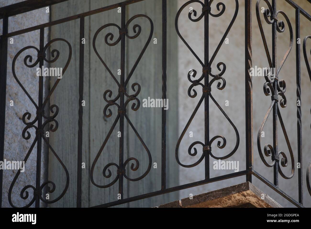 Railinghandcrafted hi-res stock photography and images - Alamy