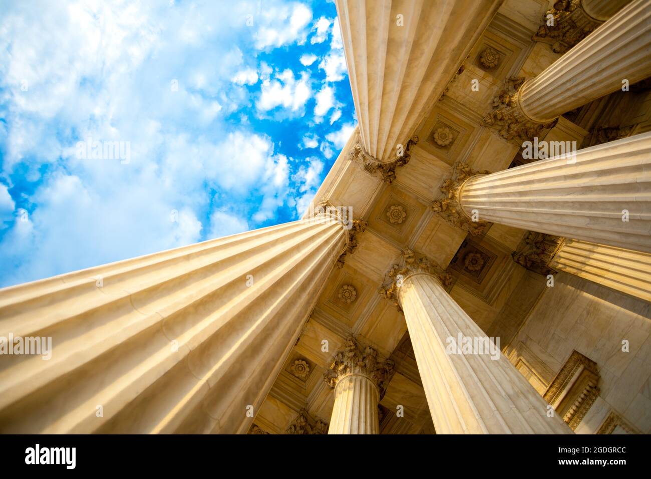 Supreme Court Columns Stock Photo - Alamy