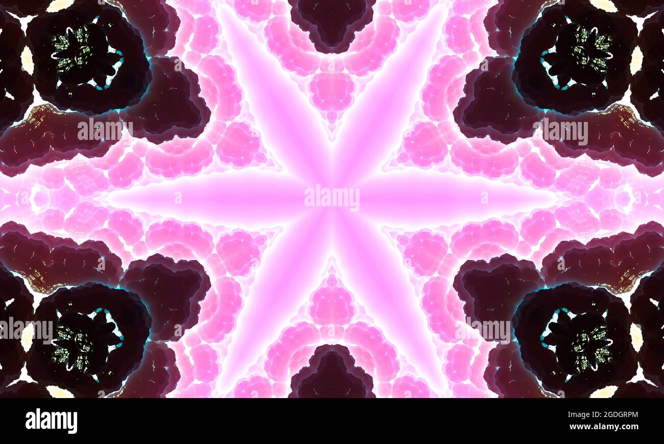 Camouflage star kaleidoscope seamless fabric texture bright modern ...