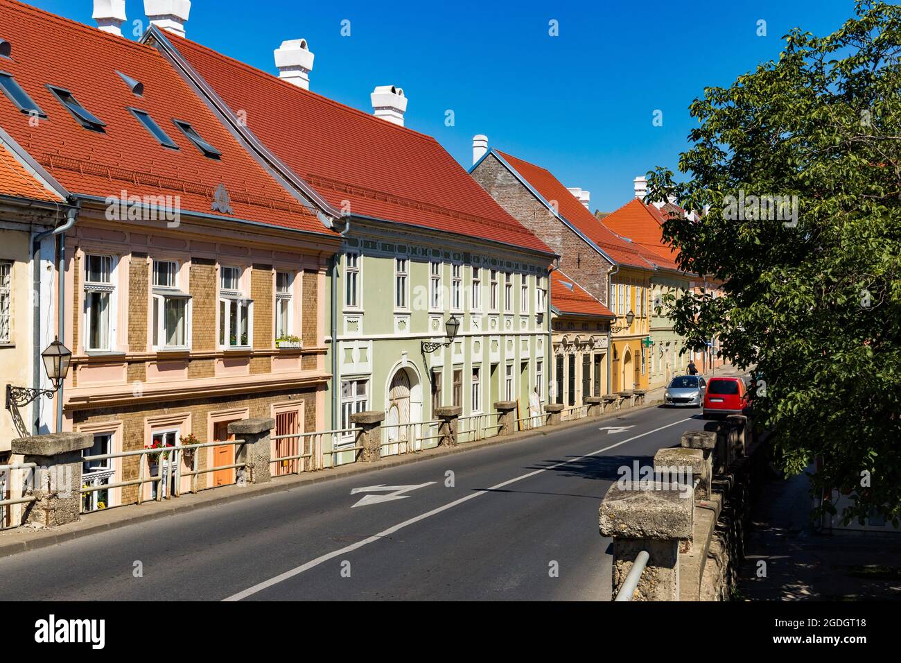 Street in Novi Sad. Serbia Stock Photo - Alamy