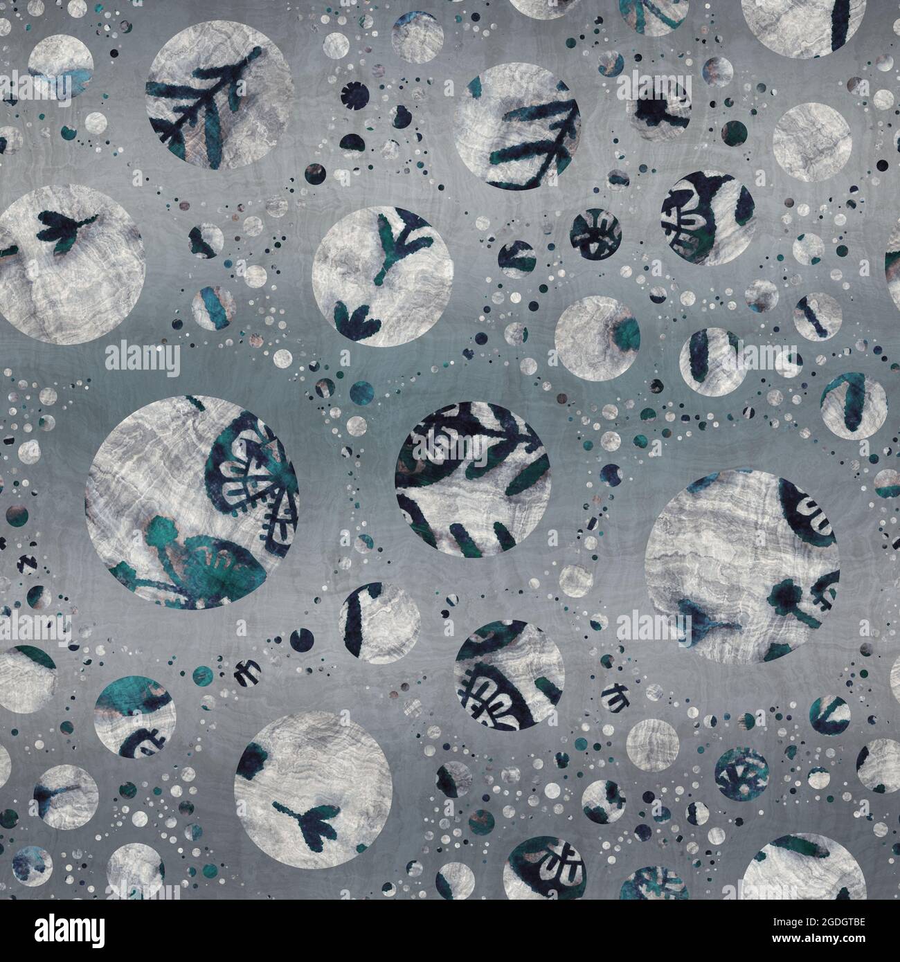 Seamless abstract textured circle pattern for surface print Stock Photo ...