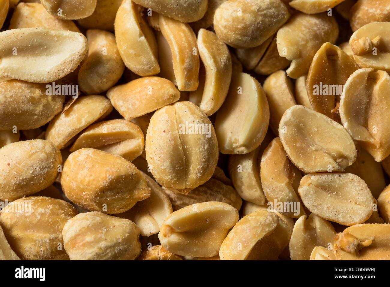 Healthy Roasted Salted Shelled Peanuts in a Bowl Stock Photo - Alamy