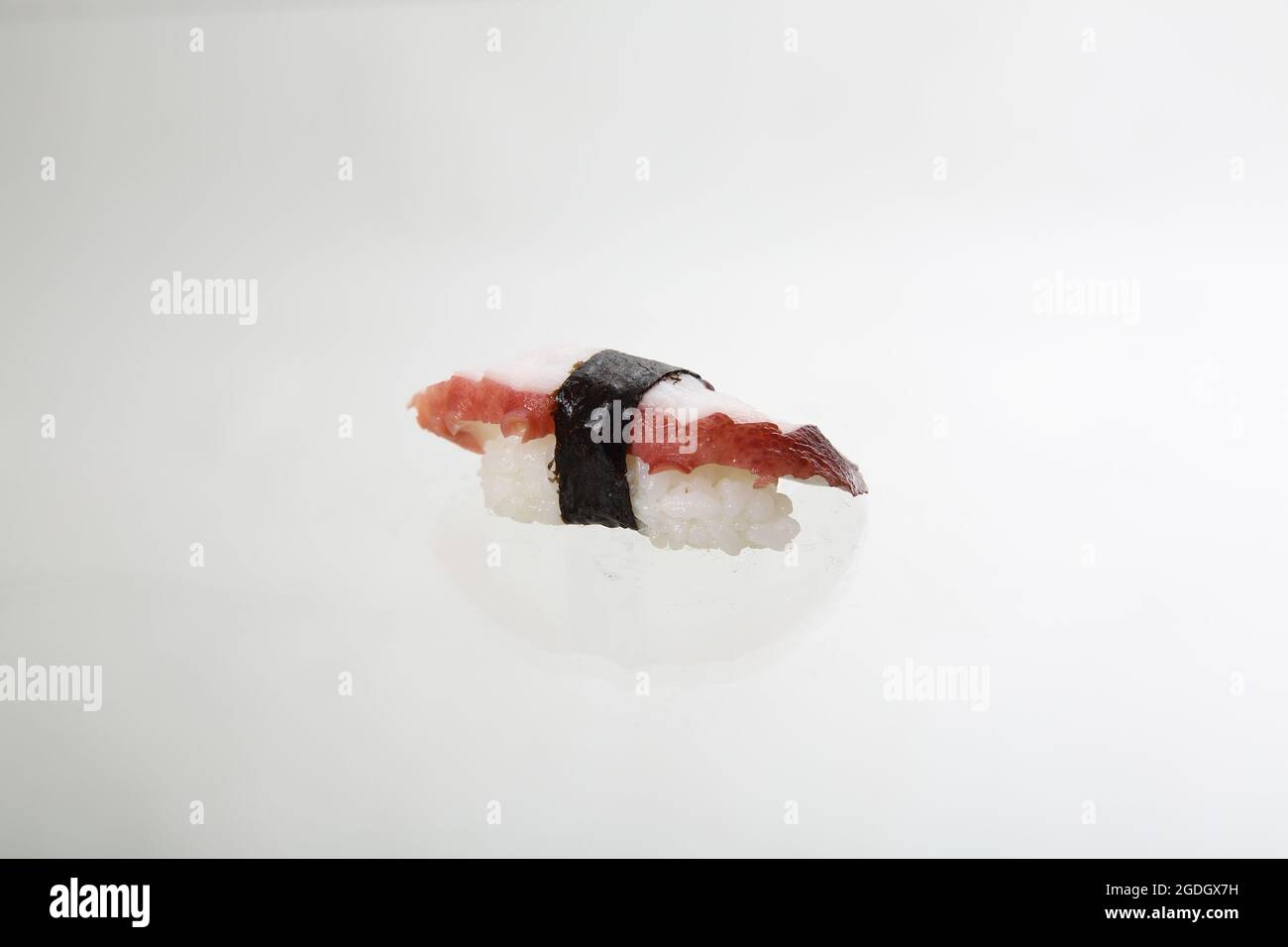 Tako sushi , Sushi Nigiri, Tako, Octopus isolated in white background ...