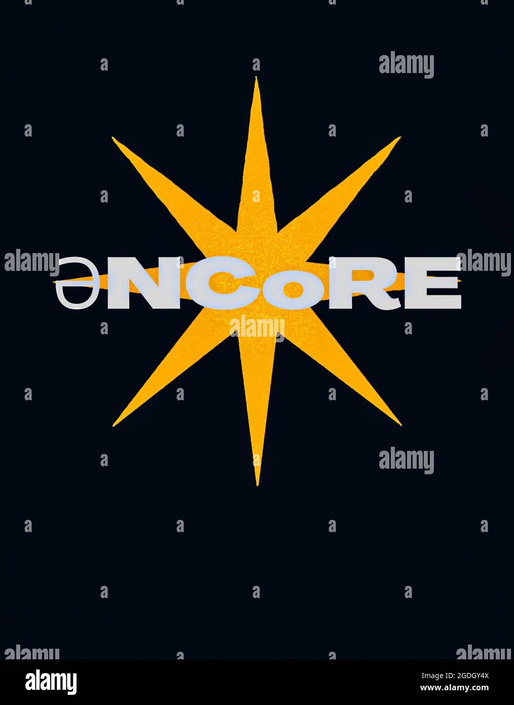 Encore typography t-shirt design Stock Photo - Alamy