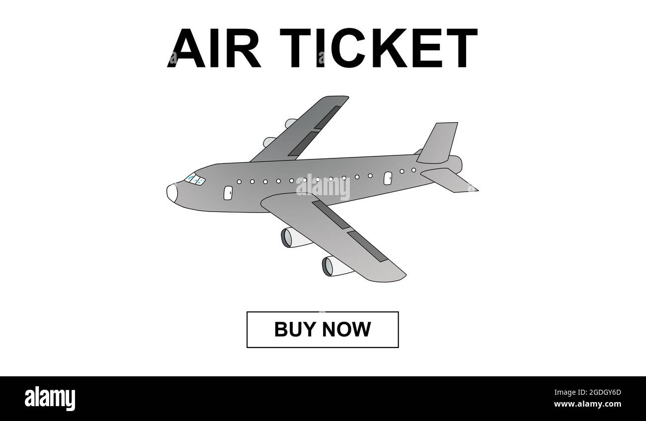Online air ticket booking Stock Photo - Alamy