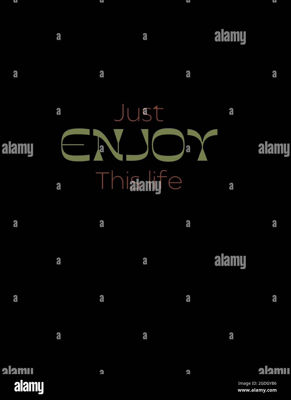 Enjoy life banner hi-res stock photography and images - Alamy