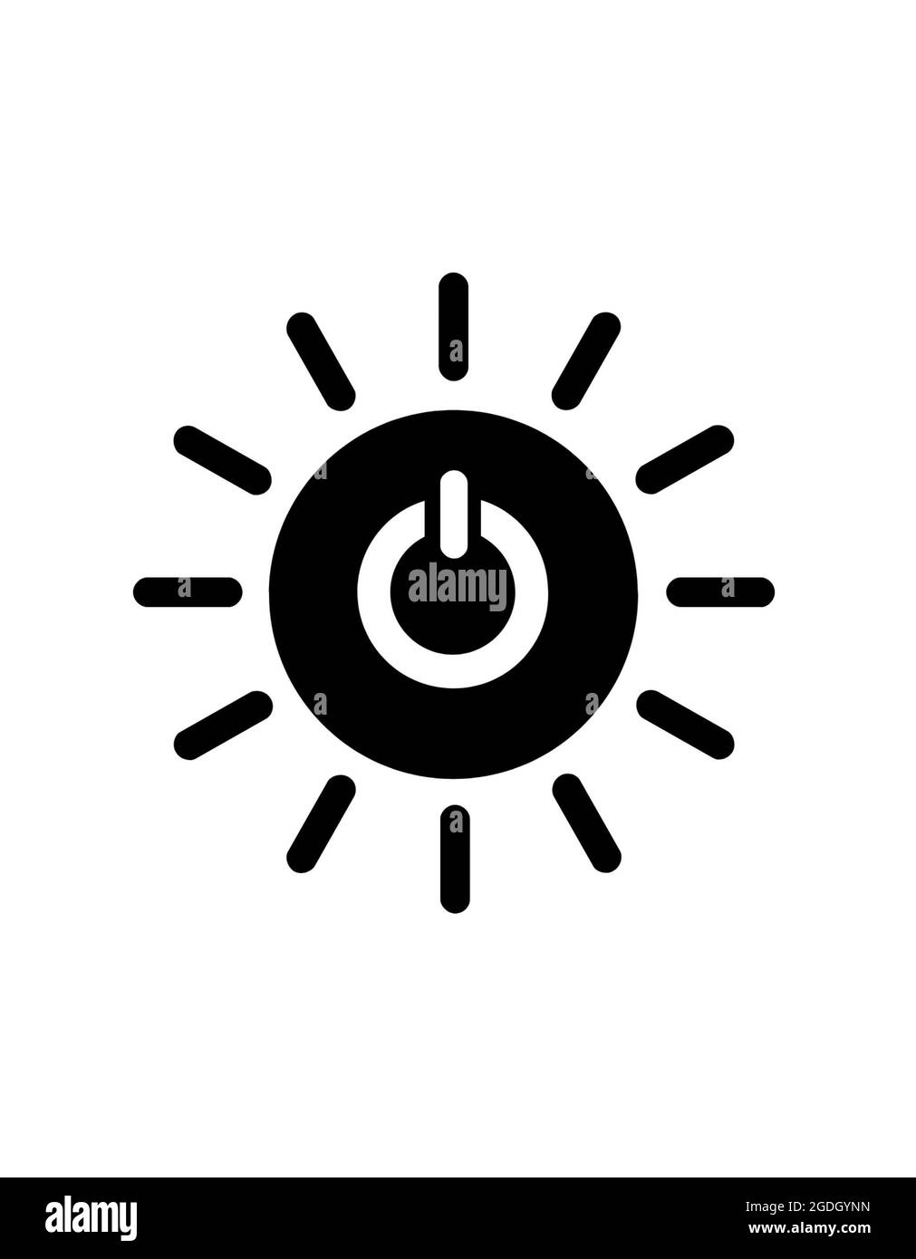 Power light Cut Out Stock Images & Pictures - Alamy