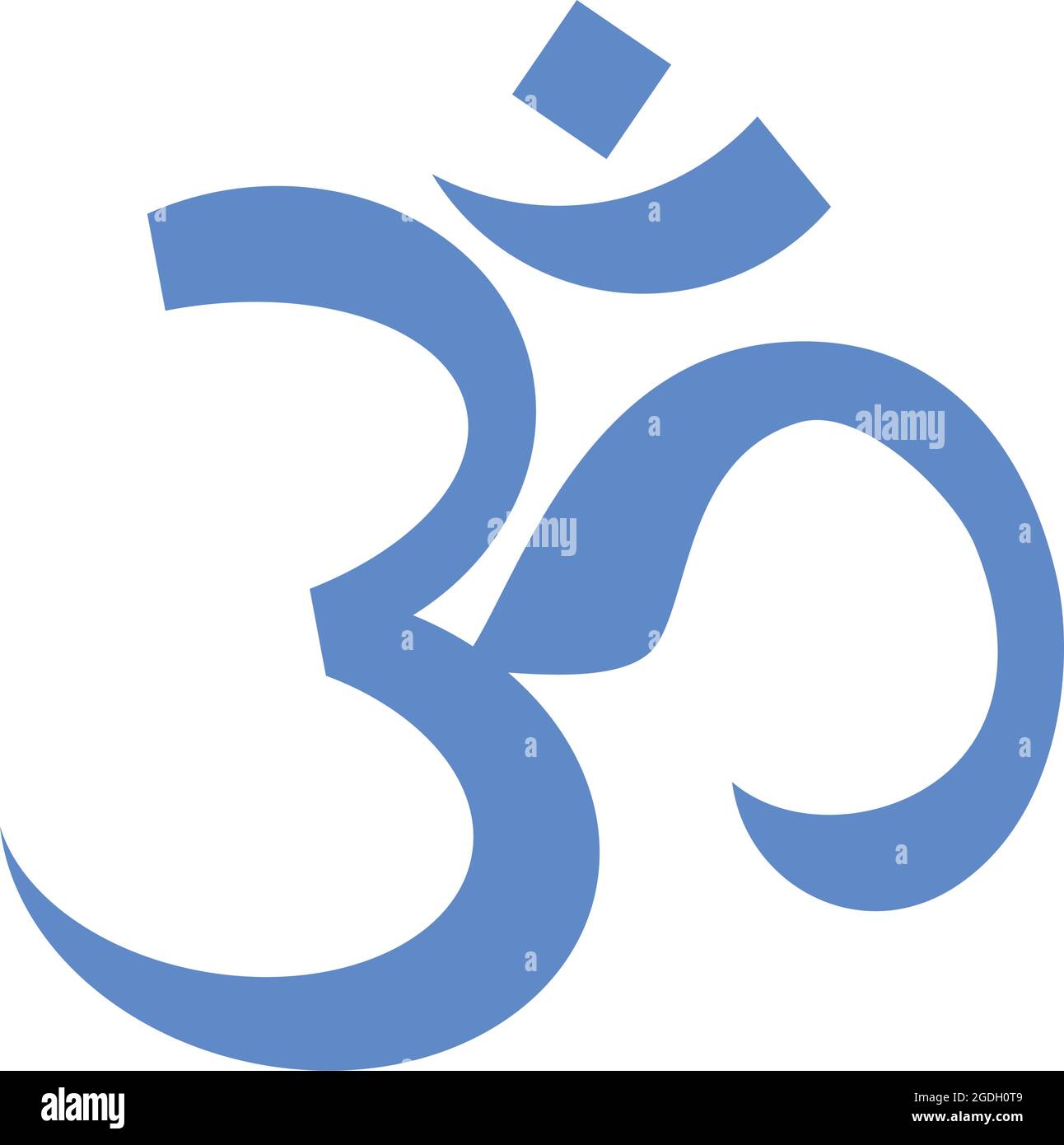 om symbol icon on white background Stock Vector Image & Art - Alamy