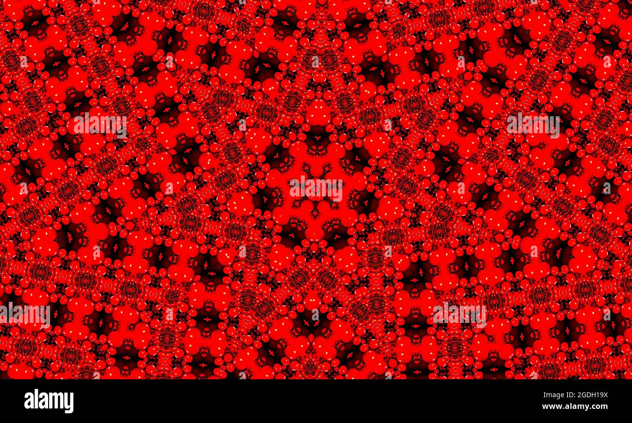 Abstract kaleidoscope background. Colorful seamless patterns. Geometric ...