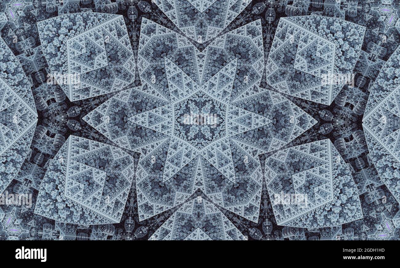 Abstract kaleidoscope background. Colorful seamless patterns. Geometric ...