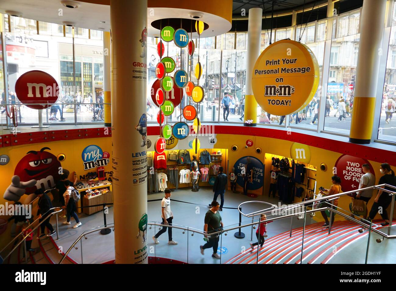 M&M World, Leicester Square, London, United Kingdom Stock Photo - Alamy