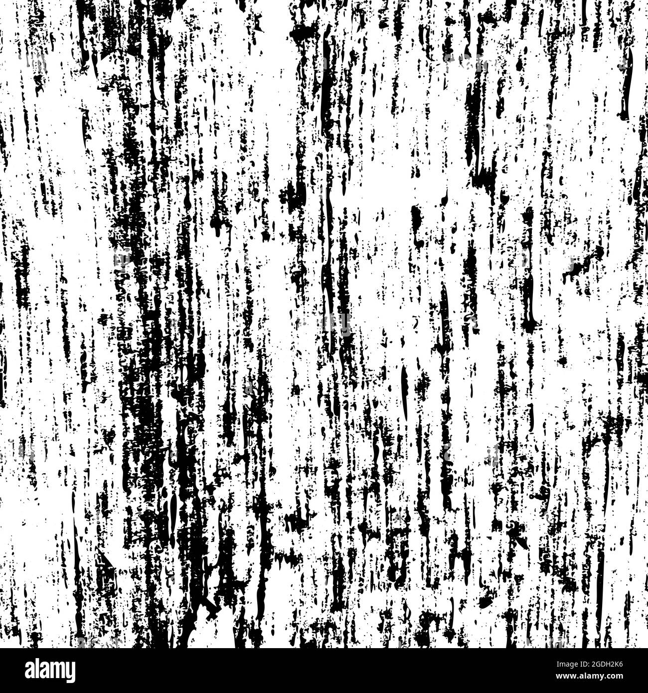 Seamless vector abstract textured pattern. Monochrome brush marks ...