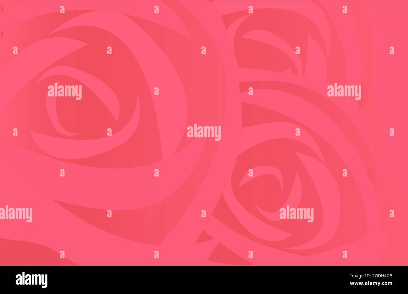 Abstract background with red roses. Flowers close up. Vector decorative ...