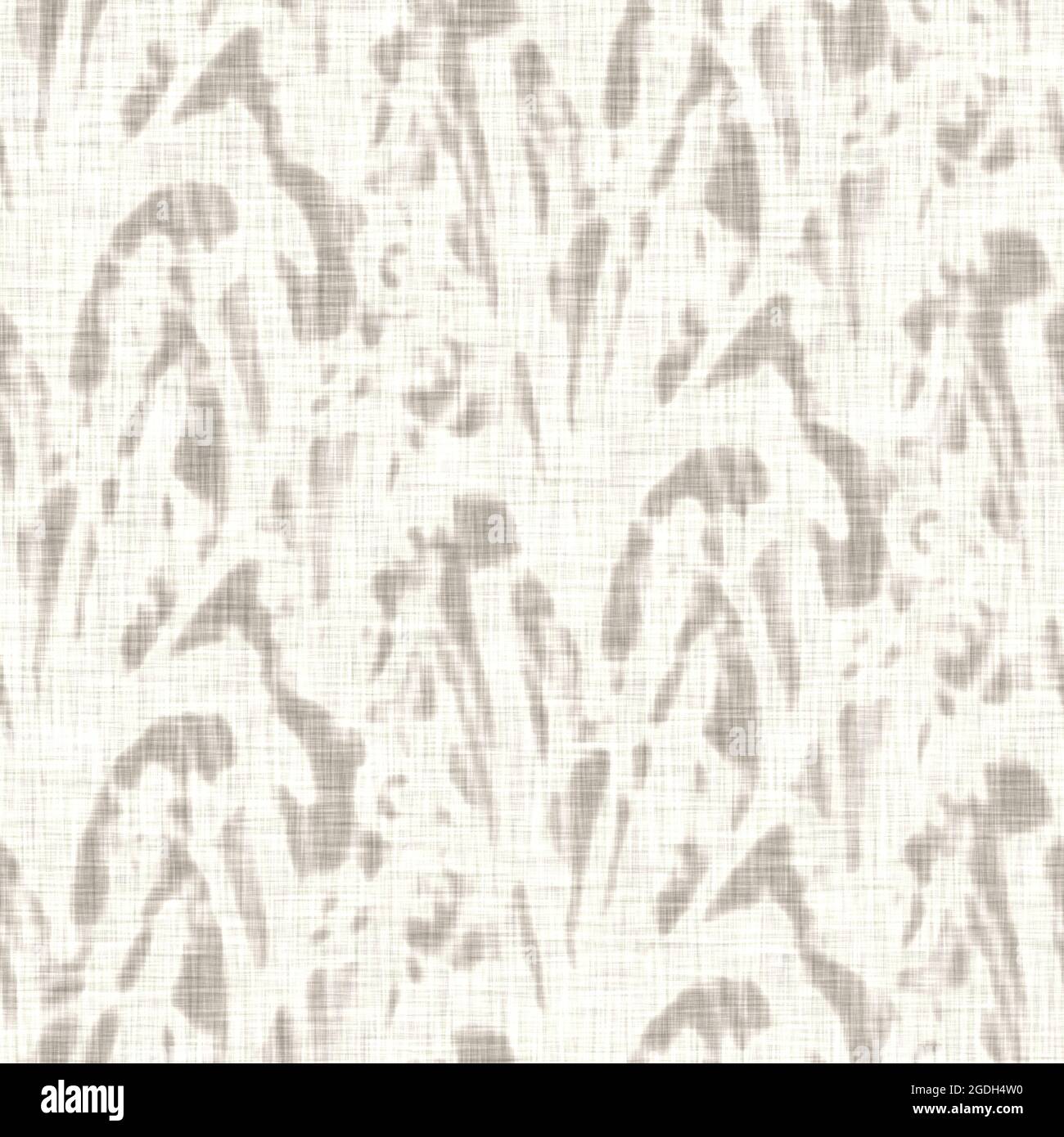 Linen texture background with mottled blotch. Organic irregular streaked seamless pattern ...