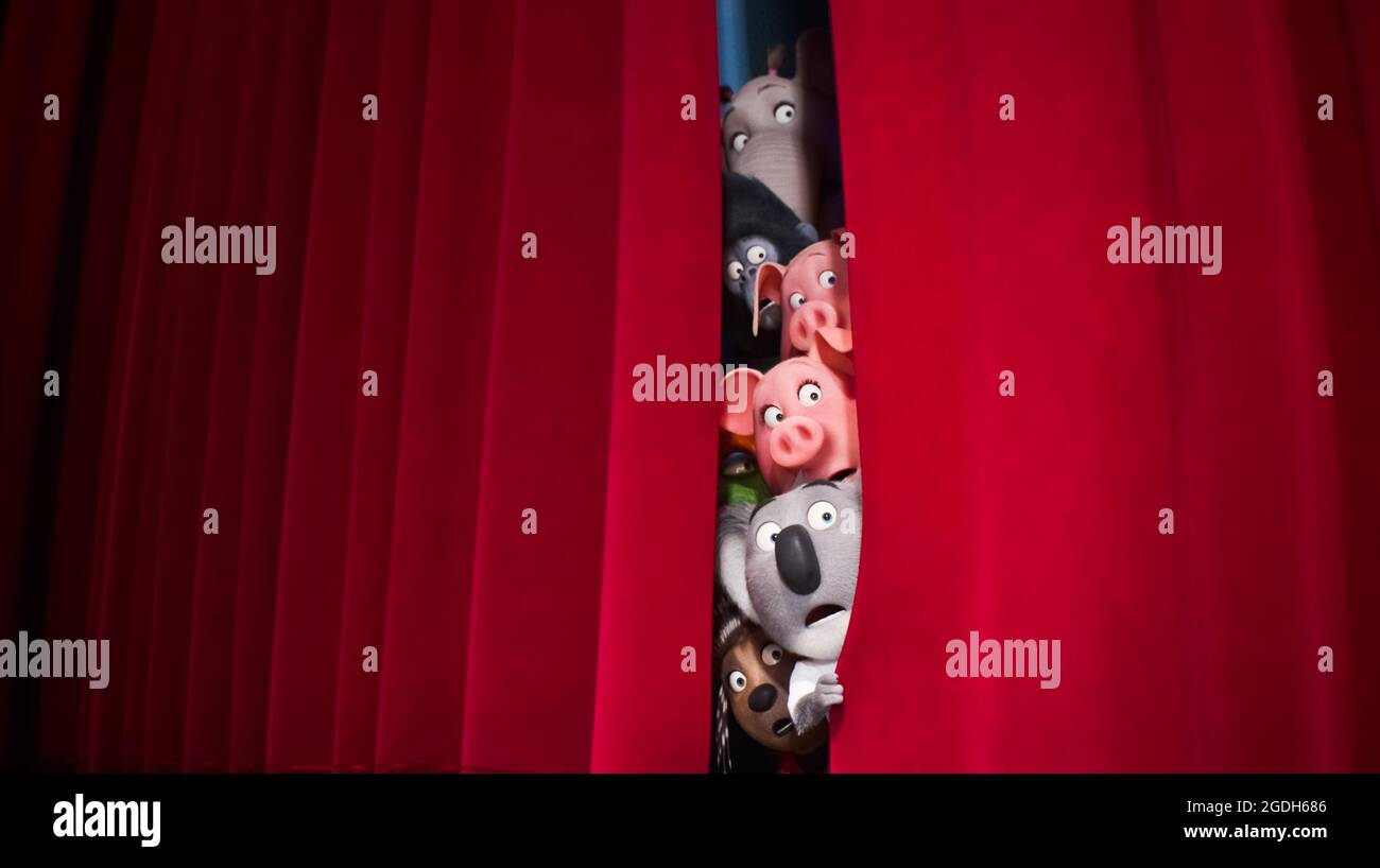 Sing 2 buster moon hi-res stock photography and images - Alamy