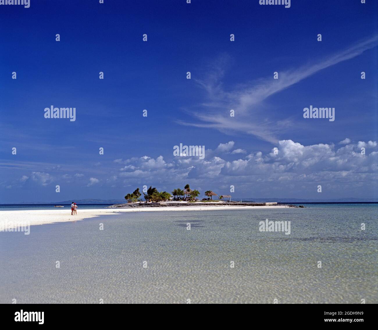 Philippines. Cebu. Kalusu sandbar island Stock Photo - Alamy