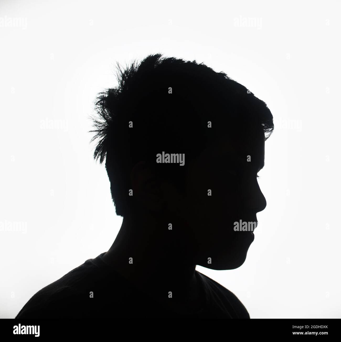 Child Thinking Silhouette