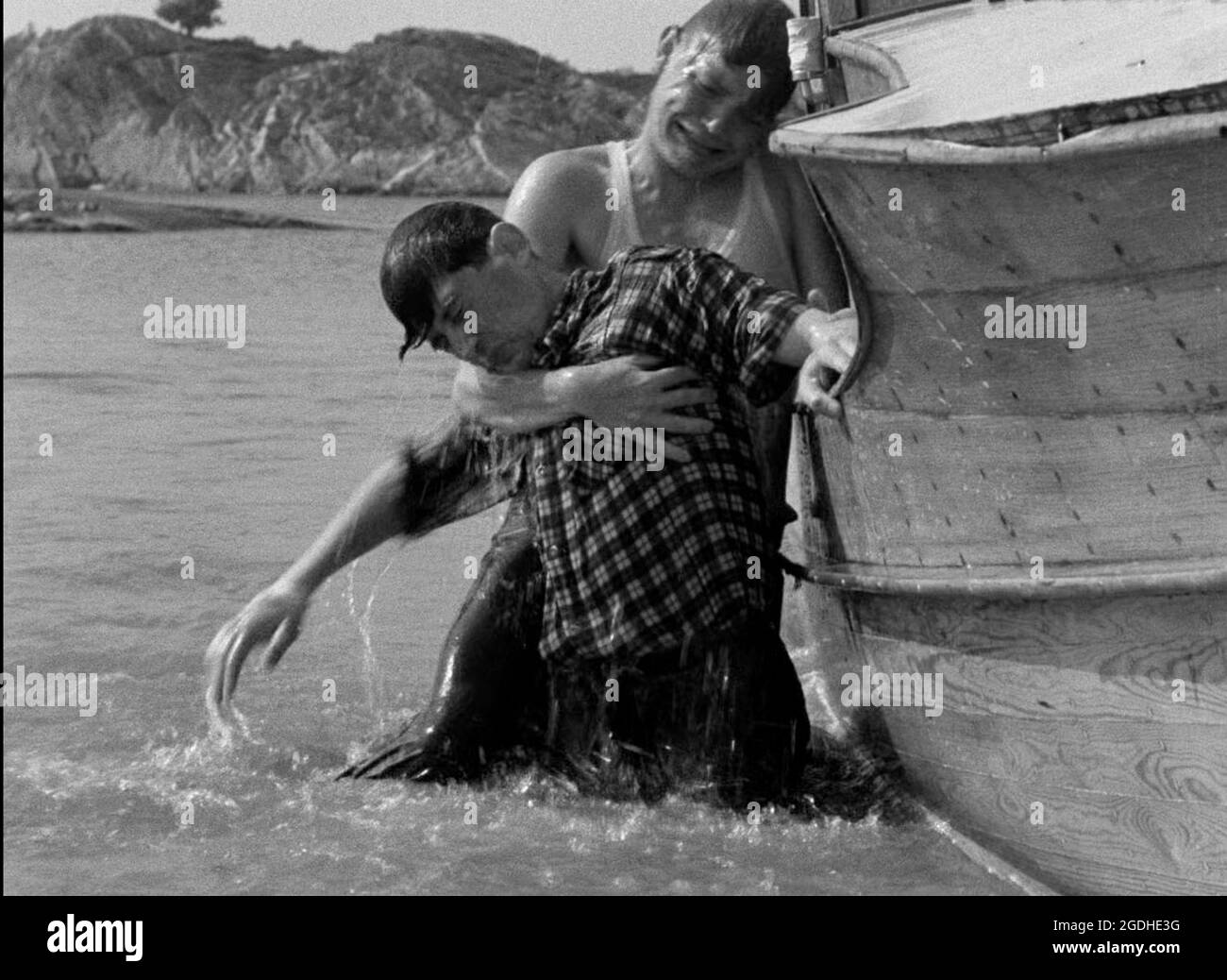 Stockholm. Sweden. Lars Ekborg and John Harryson in a scene in (C ...