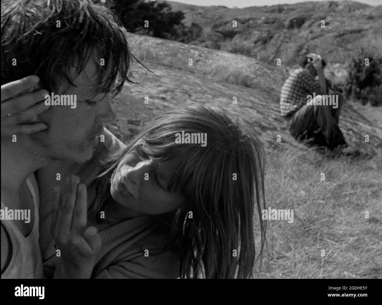 Stockholm. Sweden. Lars Ekborg and Harriet Andersson with John Harryson ...