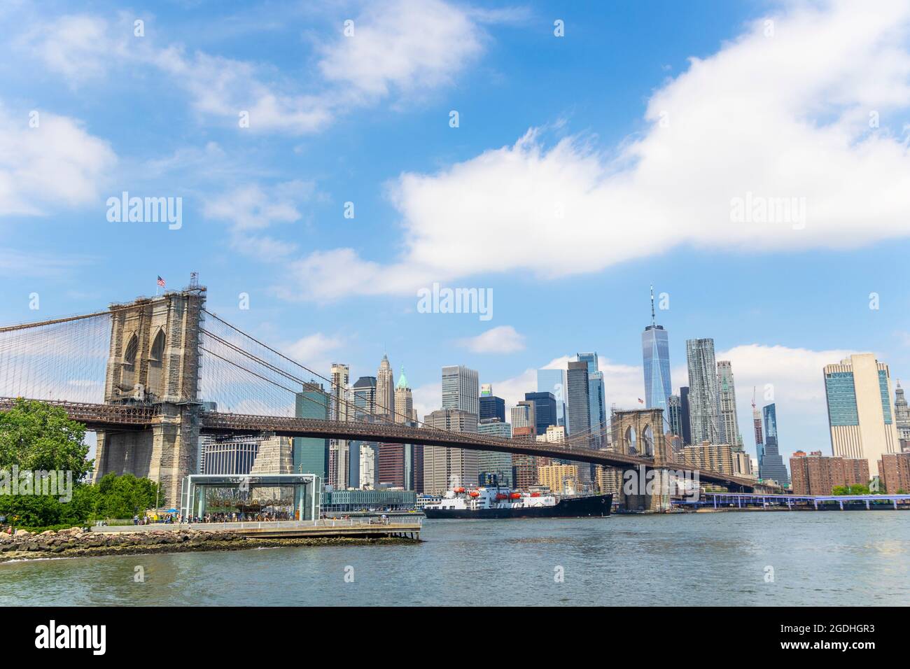 Big four bridge waterfront park hi-res stock photography and images - Alamy