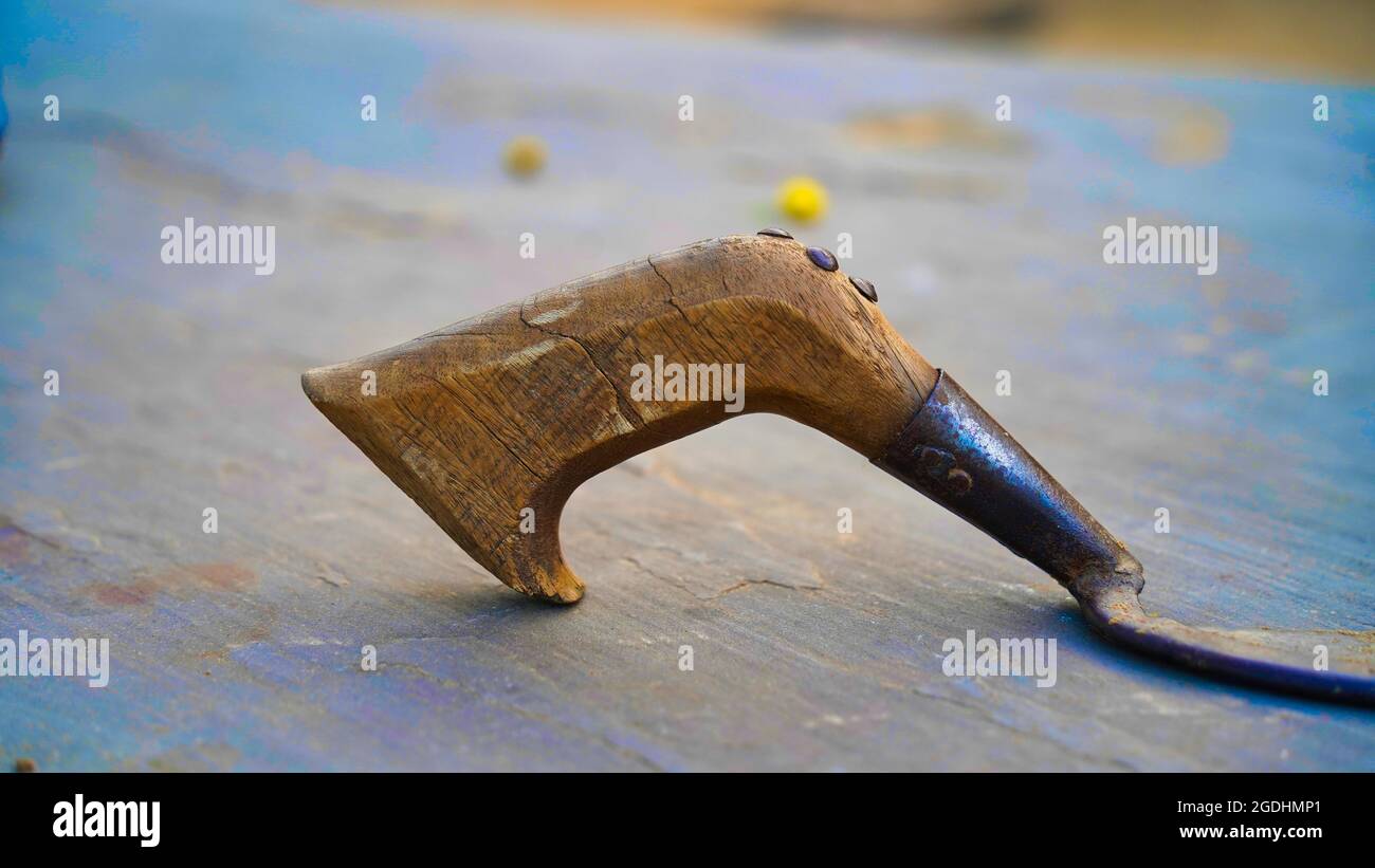 Vintage carpentry tools on an old workbench: woodworking, craftsmanship ...