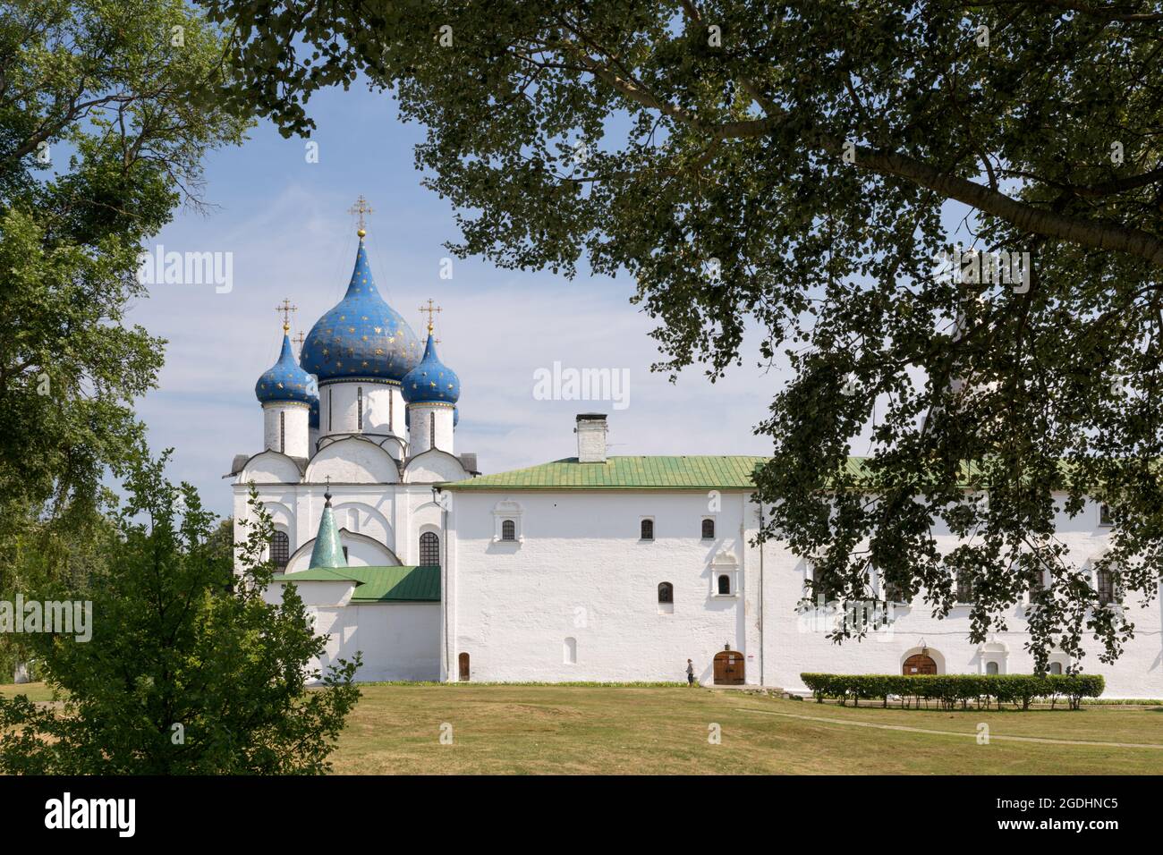 Suzdal Kremlin. Virgin Nativity Cathedral in Suzdal. Suzdal, Russia ...