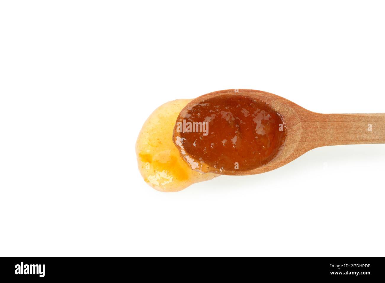 Peach slice on spoon hi-res stock photography and images - Alamy