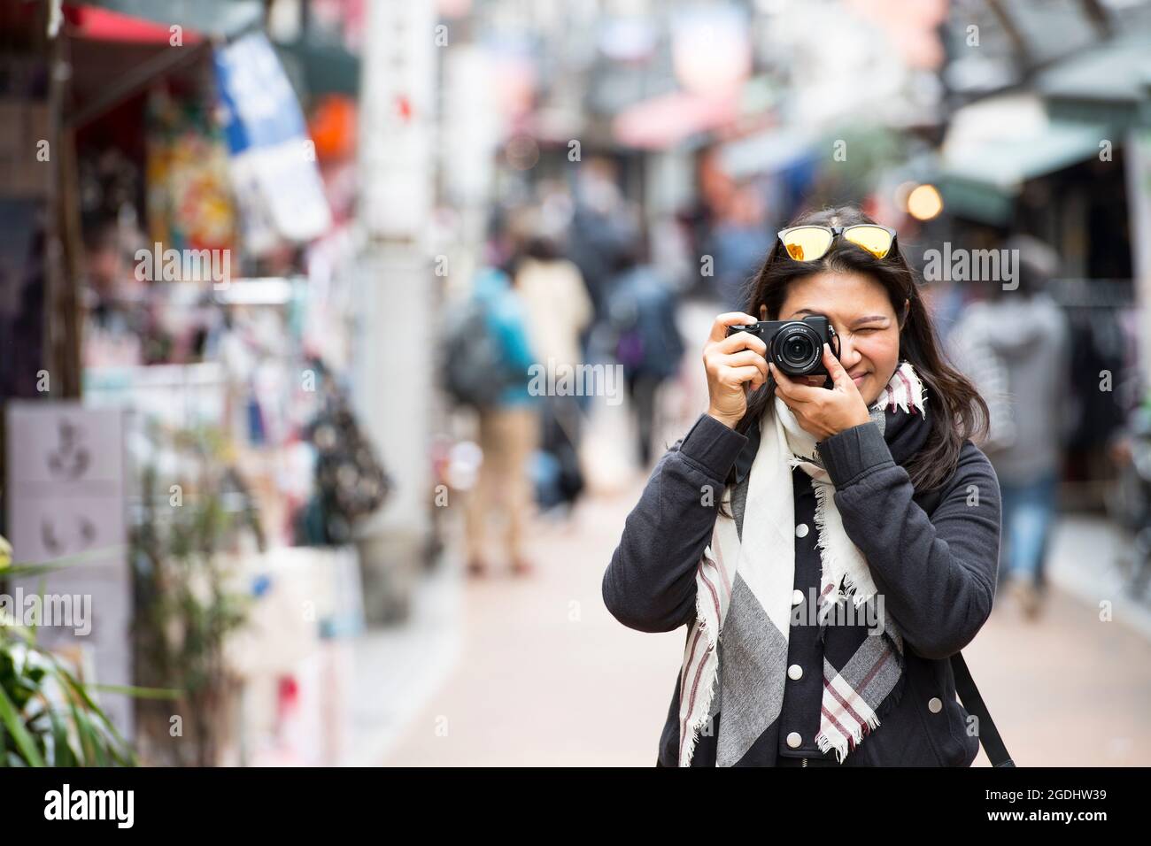 Taking a picture in japan hi-res stock photography and images - Alamy