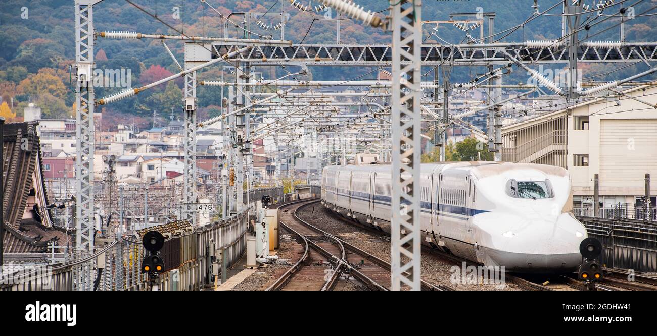 Japanese high speed train hi-res stock photography and images - Alamy